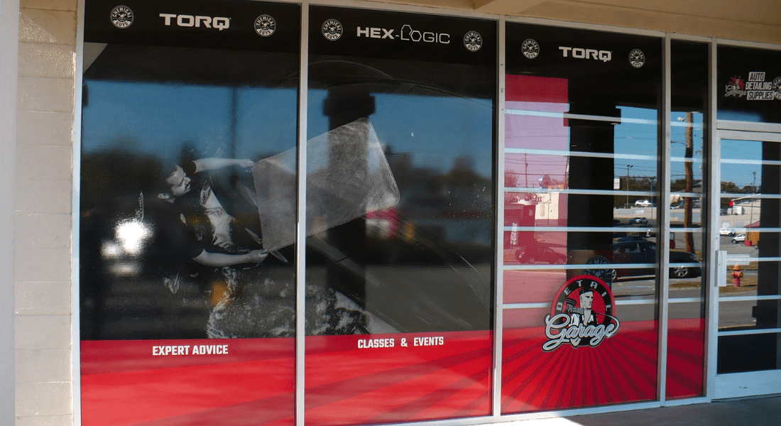 Custom Door And Window Graphics - MetroCenter Signworks